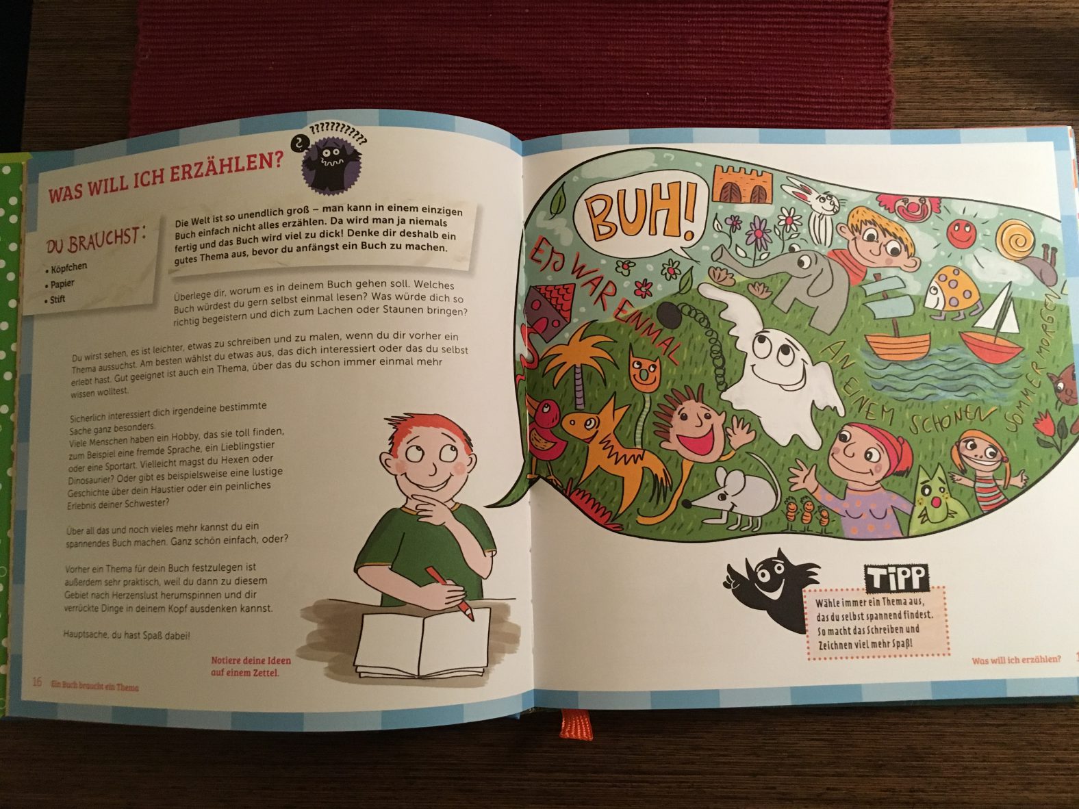 Mach dein eigenes Buch | Kinderbuchhaus-Blog
